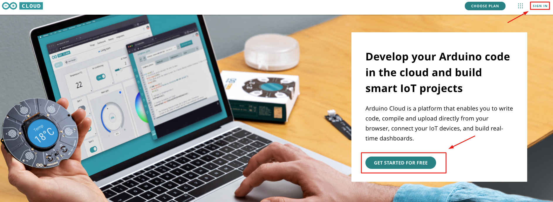 Estação Metereológica Com Arduino Cloud Blog Arduino Ômega