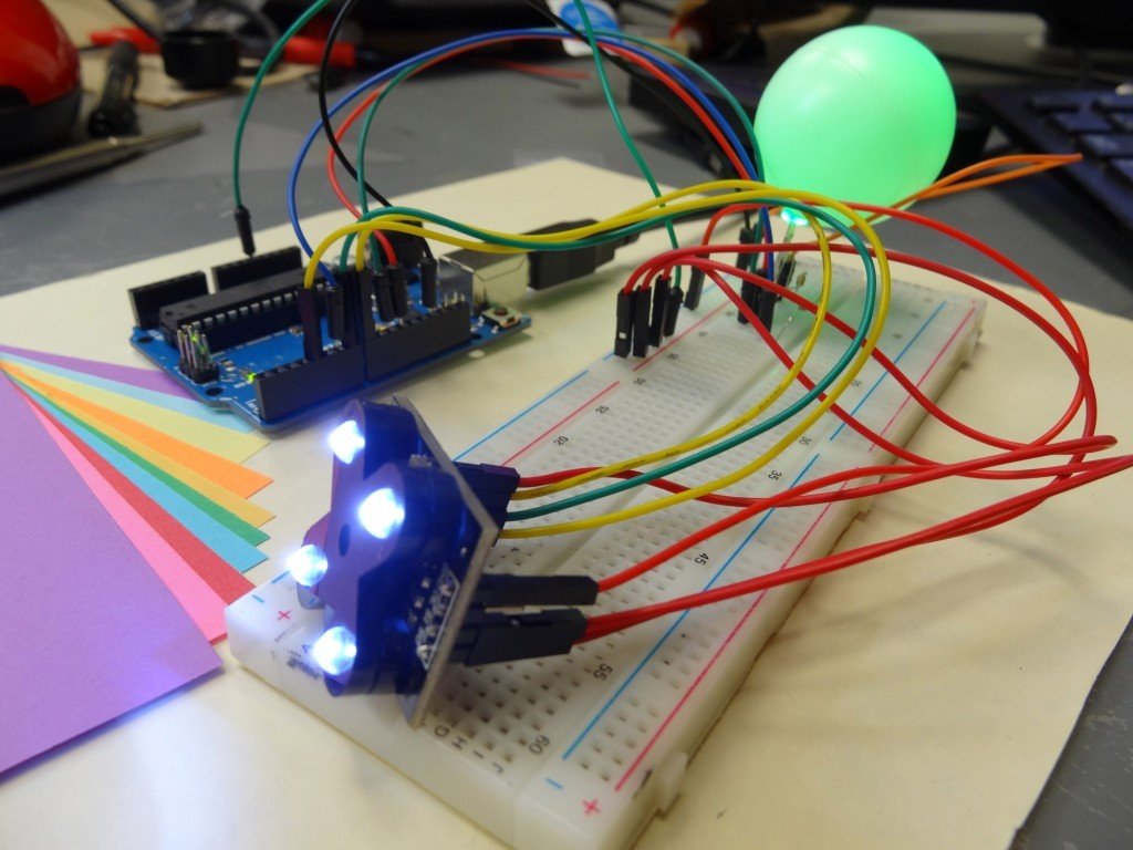 Aprendendo A Identificar Cores Com Arduino E O Sensor Tcs320