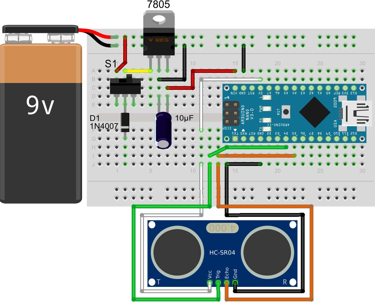 Robô Autônomo Básico com Arduino Nano e Sensor Ultrassônico