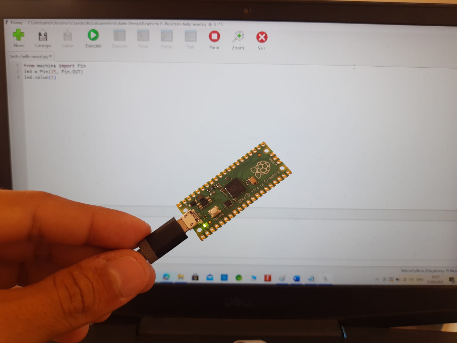Primeiros passos com Raspberry Pi Pico - Blog Arduino Ômega